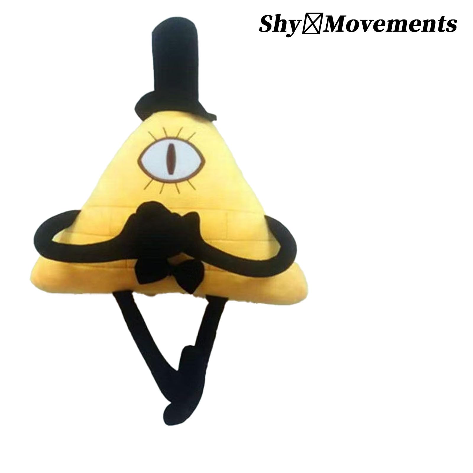 New 16.5'' Falls Bill Cipher Plush,Soft Stuffed Doll Plushies for Boys and Girls (Yellow)