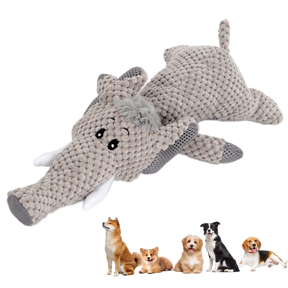 Animals for Heavy Chewers, 2024 Upgraded Toys for Heavy Chewers, Indestructible Interactive Dog Stuffed Chew Toys, Indestructible Robust Animals Toy for Medium Large Breed Dogs