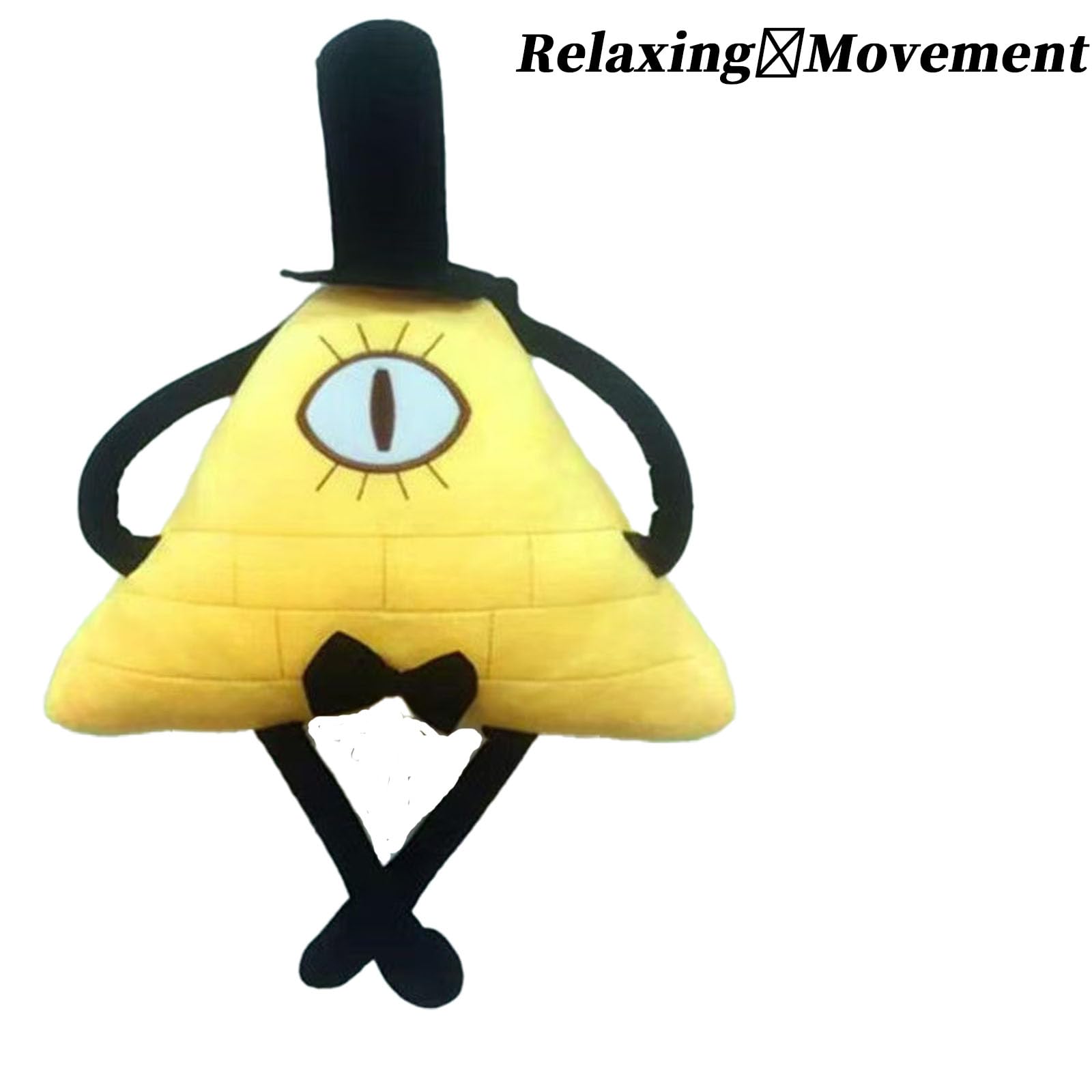 New 16.5'' Falls Bill Cipher Plush,Soft Stuffed Doll Plushies for Boys and Girls (Yellow)