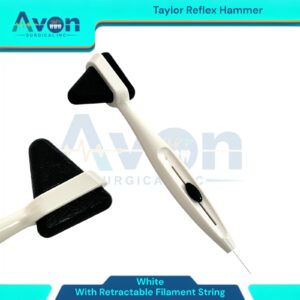 Plastic Taylor Reflex Hammer + Tromner Reflex Hammer + Dejerine Reflex Hammer - 3 PCS Bundle - Neuro Reflex Diagnostics Examination Hammers