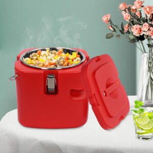 Insulated Soup Container Portable Food Warmer Insulated Soup Carrier Coolers 2.5 Gallon Commercial Food Warmer Stainless Steel Lining