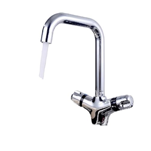 Double Handle Thermostatic Kitchen Mixer Sink Thermostatic Faucet Sink Mixer Faucet Bathroom Thermostatic Faucet