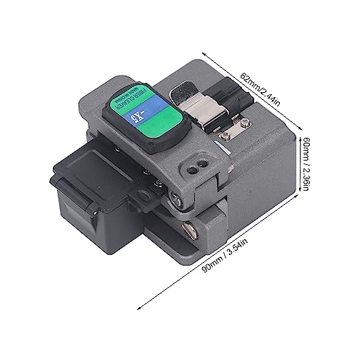 Fiber Optic Cleaver with Auto Return and Box for Efficient Splicing