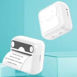 Enlybee Mini Thermal Photo Printer - Quick & Portable Inkless Printing for Office & Mini