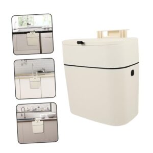 FELTECHELECTR Hanging Trash Can Compost Bin Kitchen Counter Kitchen Hanging Bucket Pp Compost Bin Kitchen