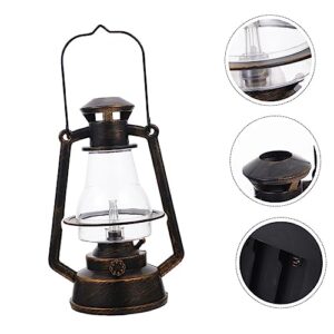 WOONEKY Outdoor Camping Lantern Convenient Camping Light Decorative Garden Lights Handle Camping Lamp Tent Supplies Hiking Emergency Light Handle Tent Light Camping Tent Light Oil Lamp LED