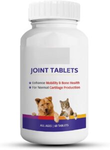 maintains healthy hip and joint function: give your pet the support they need for healthy hip and joint function. our supplement helps maintain joint health, age-related wear and tear