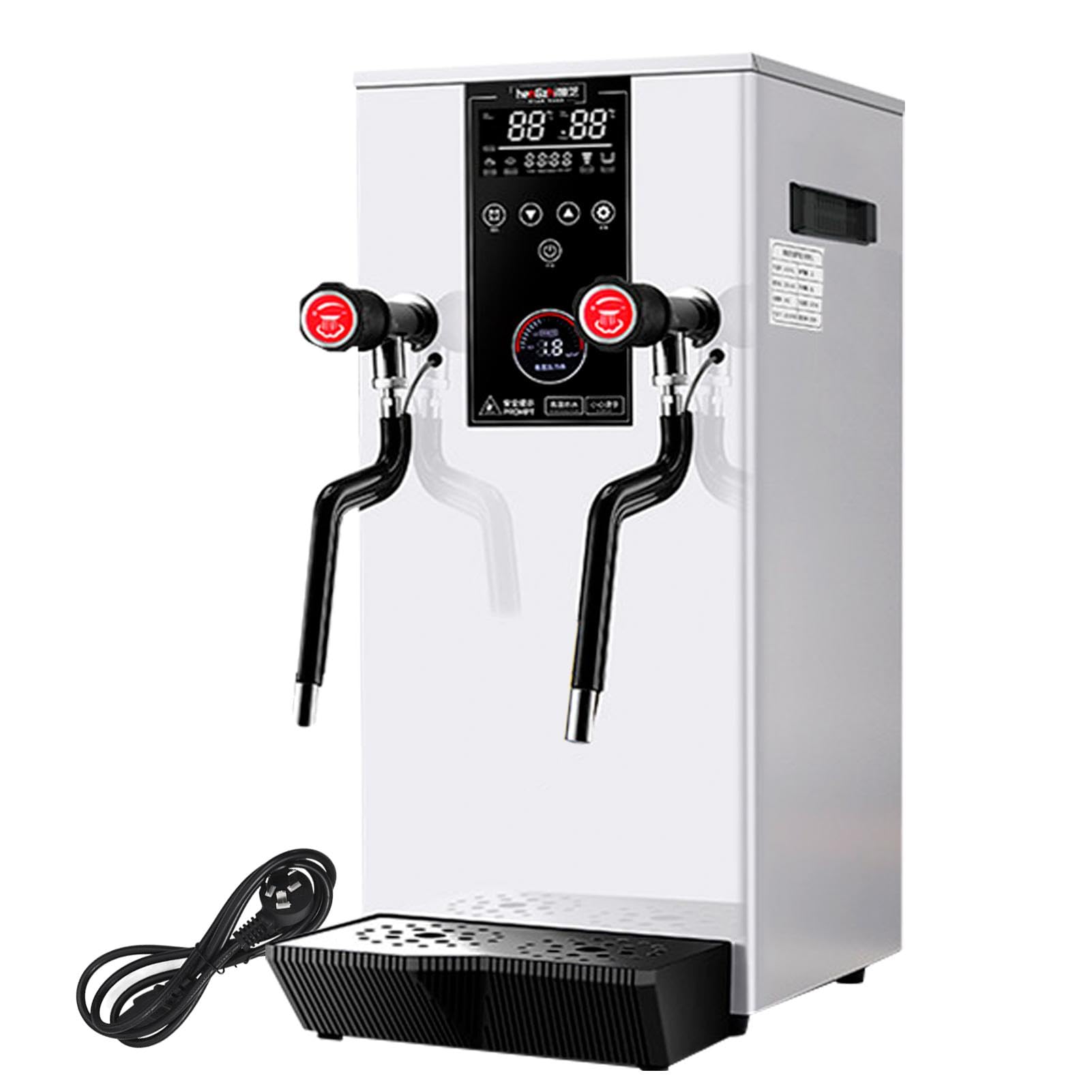 Electric Milk Frother - 12L Coffee Milk Foam Machine Steamer | 110 V Milk Foamer, Steam Milk Frothing Machine for Espresso Coffee Tea Coffee Shop Dessert Shop