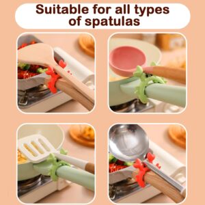 2024 New Silicone Crab Spoon Holder,Crab Shaped Silicone Spatula Rack,Crab Holder Spoon,Anti Scalding Kitchen Gadget,Crab Utensil Holder,Silicone Spoon Rest Clip,Utensil Holder For Pot (3, green)