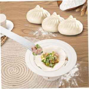 1PC Baozi Maker, 7 x 7 x 4 Inch Reusable Bun Momo Maker, Food-Grade ABS Bun Dumpling Maker, Portable Kitchen Tool Gadgets for Homemade Bao Buns, Cooking Tools for Home Kitchen