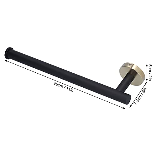 Stainless Steel Towel Holder Black Gold Bathroom Shelf 304 Stainless Steel Towel Rack for Kitchen Bathroom