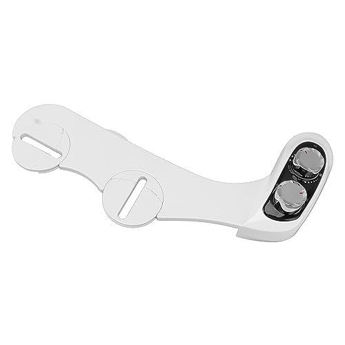 HYEIUIRA Digital Dual Nozzle Hot Cold Bidet ABS Toilet Attachment with Temperature Display Bathroom