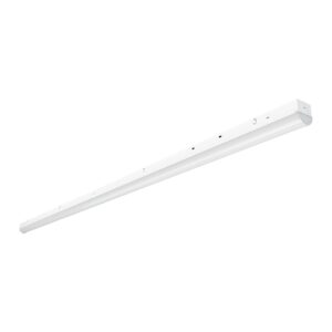 rab sr8 8 ft. led strip fixture, field adjustable power and color temperature, 3500k/4000k/5000k, 40/50/60w, 8986 lumens, 0-10v dimmable, 120-277v, surface mount