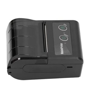 ANGGREK Receipt Printer Thermal Printing Fast Printing Thermal Label Printer Energy Saving with Taxi Receipt Printer Paper