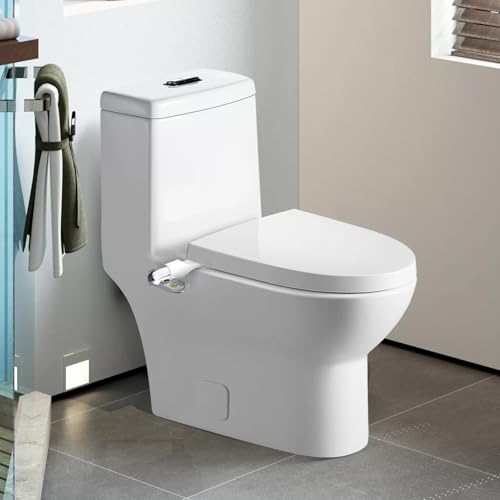 Non-Electric Bidet Sprayer, Smart Toilet Bidet Tool, Adjustable Pressure Bidet Attachment, Self-Cleaning Toilet Bidet, Easy Install Bidet for Dorms, Compact Toilet Bidet Sprayer