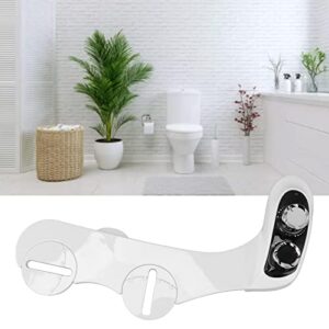 HYEIUIRA Digital Dual Nozzle Hot Cold Bidet ABS Toilet Attachment with Temperature Display Bathroom