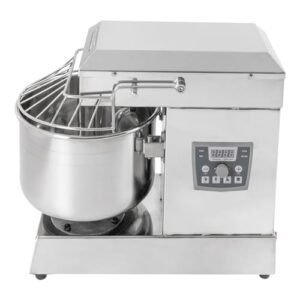 commercial food mixer, 2.6 gal stainless steel electric stand mixer 750w 110v dough kneading machine for baking and most home cooks