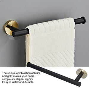 Stainless Steel Towel Holder Black Gold Bathroom Shelf 304 Stainless Steel Towel Rack for Kitchen Bathroom