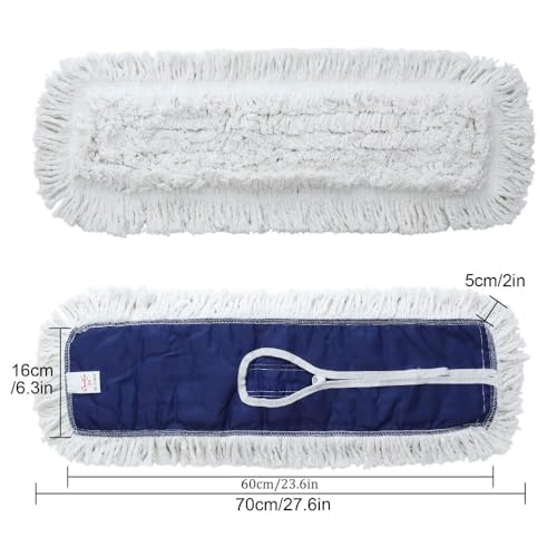 3Pcs Dry Dust Mop Head Floor Dust Mop Refill for Effortless Cleaning Hardwood Floors Efficient Hardwood Floor Duster for Sparkling Results