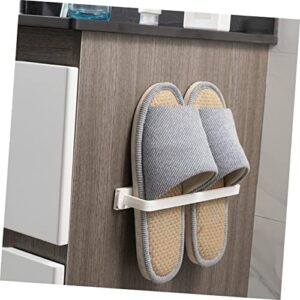 BRIGHTFUFU 5pcs Towel Rack Kitchen Shelf Bracket Dish Cloth Holder Bath Towel Hangers Wall Bath Towel Mounted Clothes Hanger Wall Towel Holder Towel Single Bars Towel Rod White The HIPS