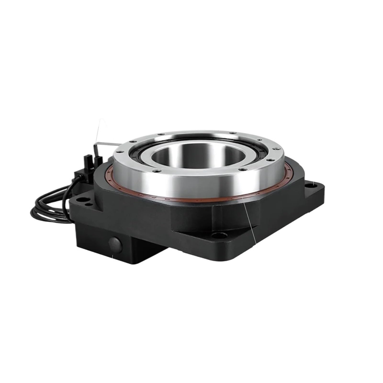 KACOME CNC Hollow Rotary Actuator Stages Marking Rotary Table Indexing Table Motorized Rotary Table Circumferential 4-axis(Ratio 10 to 1,6.35mm Input)