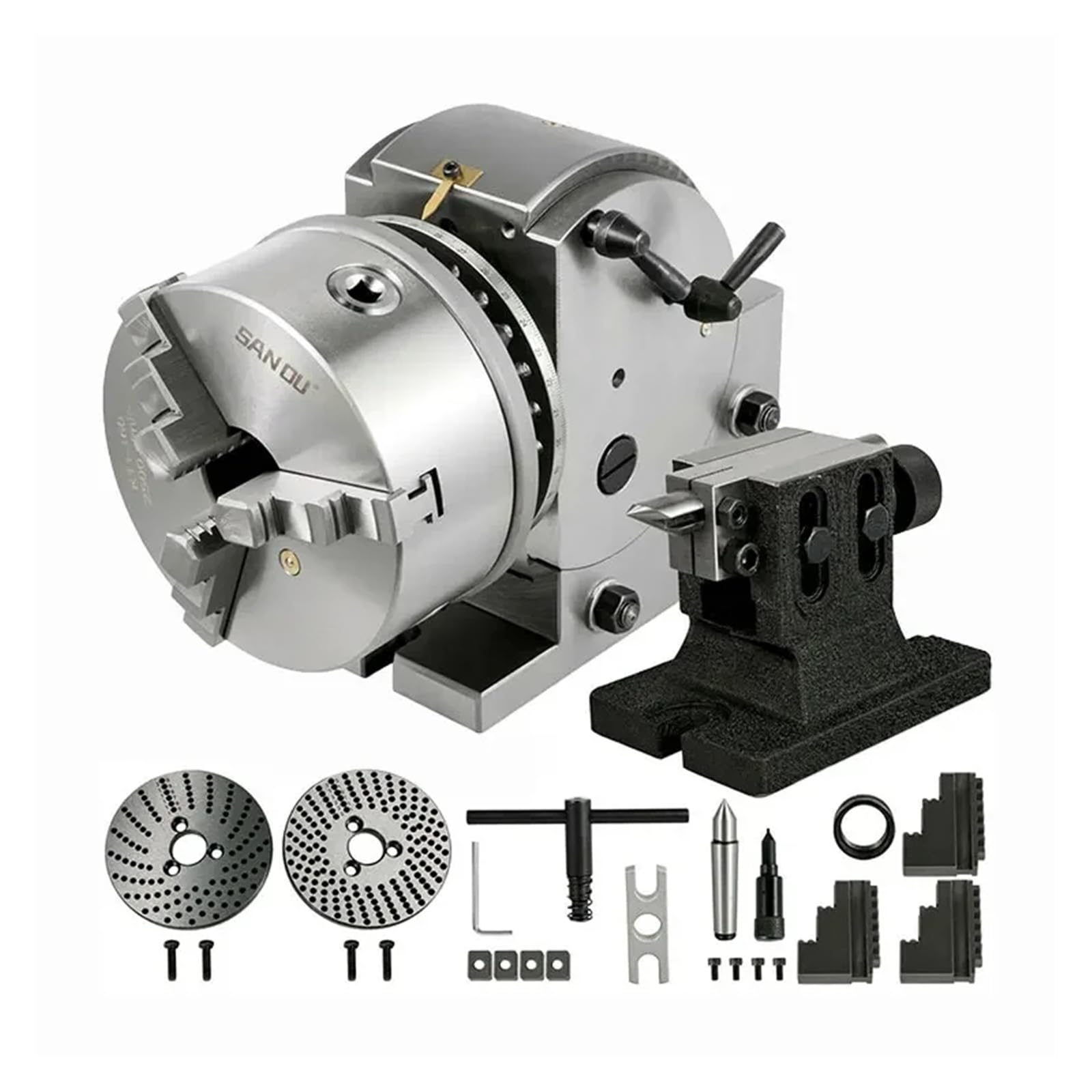 KACOME BS-0/BS-1/BS-2 Manual semi-Universal indexing Head indexing Table for milling Machines