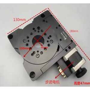 KACOME Motorised Rotary Table Hollow R-axis 360° indexing Table Table 100mm Tested