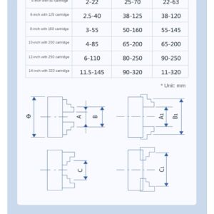 KACOME 6 in. Universal indexing Table Rotary Table 125 3-jaw Chuck milling Machine Indexing Head Vertical and Horizontal indexers