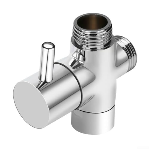 T-adapter Copper Water Separator 3-Way Valve T-Valve Adapter For Diverter Bath Toilet Bidet Sprayer Shower Head