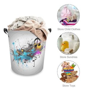 Laundry Hamper Musical with Spray Freestanding Laundry Basket Thickened Waterproof Collapsible Clothes Hamper Storage for Clothes Toys Dorm And Family