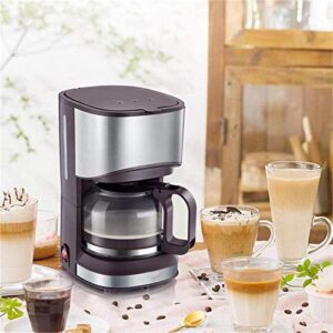 GRCQLWT Coffee Machine Espresso machine Durable Coffee Maker Machine Coffee Maker 0.7L Capacity 550W Tea Pot Coffee Machine Carafe Brewer