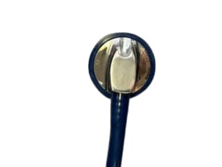 Lane Instrument - Deluxe Cardiology Stethoscope, Multiple Colors Available (Navy Blue)