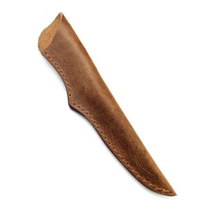 cowhides leather sheath outdoor tool for kitchen fruit straight case protective holder