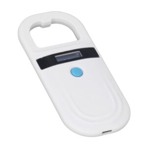 pet microchip scanner, easy to use animal id scanner handheld for fdxb emid chip