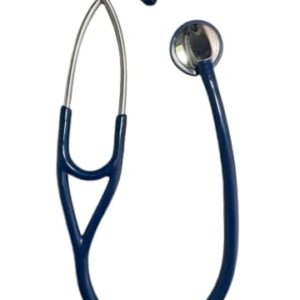 Lane Instrument - Deluxe Cardiology Stethoscope, Multiple Colors Available (Navy Blue)