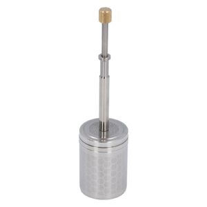 portable coffee and tea filter press, reusable stainless steel coffee maker for home office travel