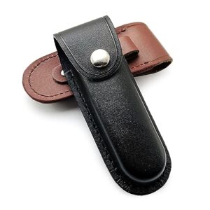 Leathers Pouches Handmade Holsters Belt Loop Case Holder Bag Folding Sheath for Cutting Tool Carriers