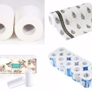 Toilet Tissue Roll Making Machine Toilet Paper Embossing Rewinding Machine