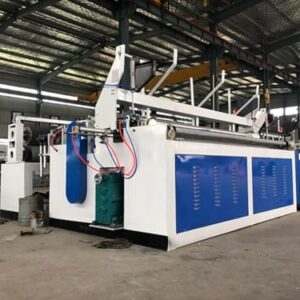 Toilet Tissue Roll Making Machine Toilet Paper Embossing Rewinding Machine