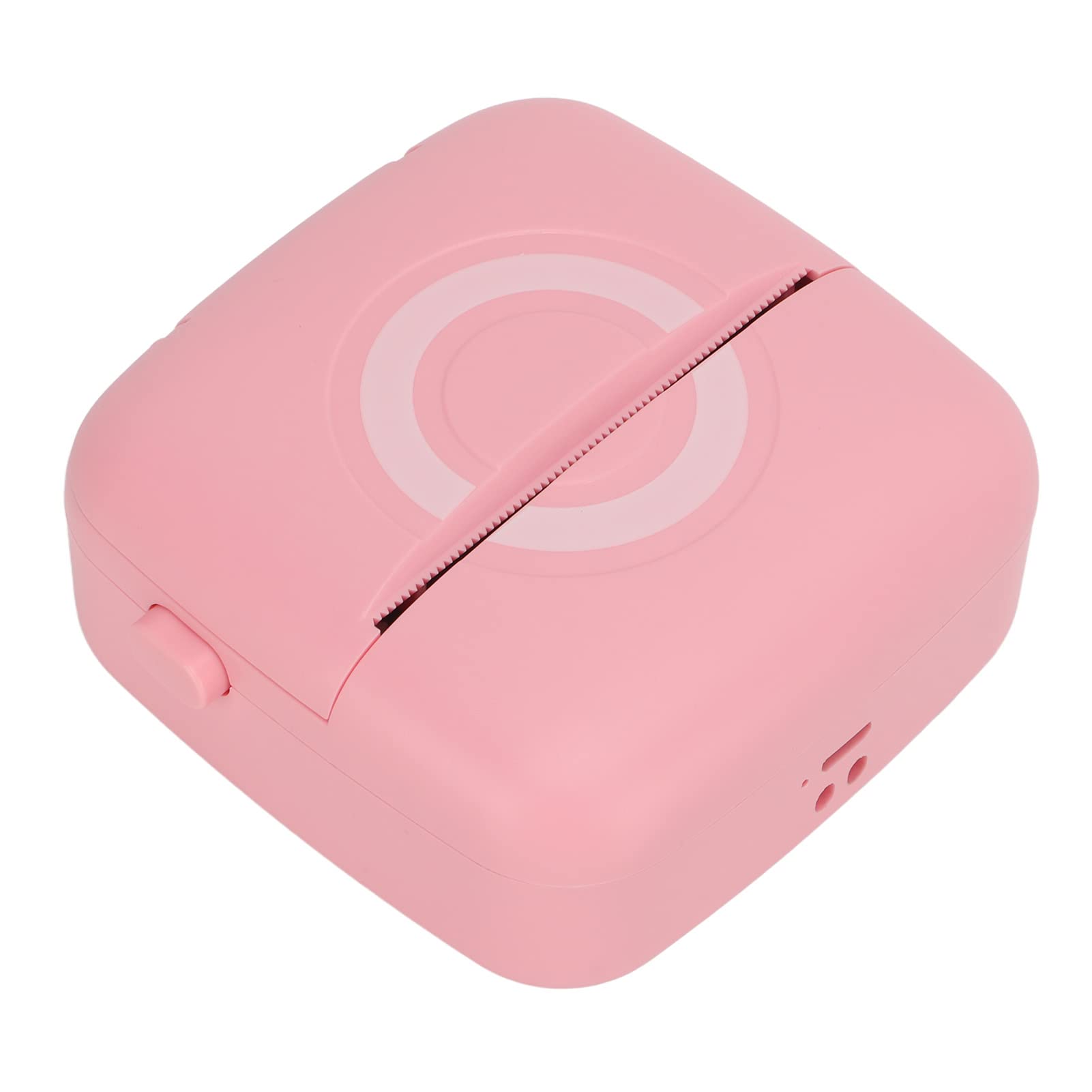 Lybunair Mini Bluetooth Thermal Printer Portable Handheld 200DPI USB Charging Smart Sticker Printer Pink