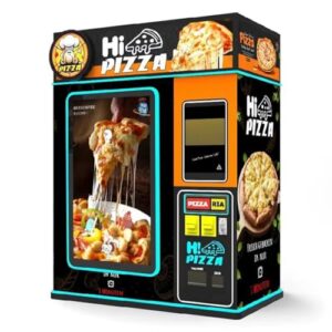 smart pizza machine business automatic pizza vending machine self-service pizza kiosk for sale indoor outdoor self-service fresh pizza