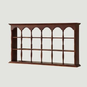 suzeper vintage coffee mug display rack,wall mountable handicrafts storage holder,shadow box display rack,wall or desk top coffee and tea cup elegant display for bedroom,kitchen,living room