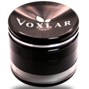 voxlar 2.5 inch grinder mills, aluminum (black)