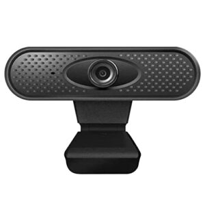 generic crystal clear with integrated for video calls, black, 480p