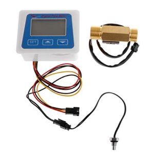 zaagot multifunctional low-power digital flowmeter with 4-point flow nsor accessories