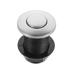 orfofe air button simple installation bathtub replacement switch garbage disposal supplies drain plug bathtub sink disposal garbage disposal button practical bathtub jetted silver abs