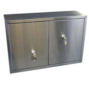 Omnimed Jr Vault Twin Door Narcotics Cabinet (24" W X 16" H X 8" D)