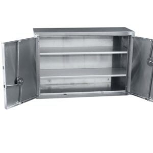 Omnimed Jr Vault Twin Door Narcotics Cabinet (24" W X 16" H X 8" D)