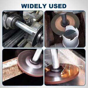 Angle Grinder Extension Rod, M10 Thread Polishing Machine Adapter Lever, 80mm Connecting Rod for 100 Type Angle Grinder Extension Connection, Angle Grinder/Polisher Accessorie Set(3PCS)