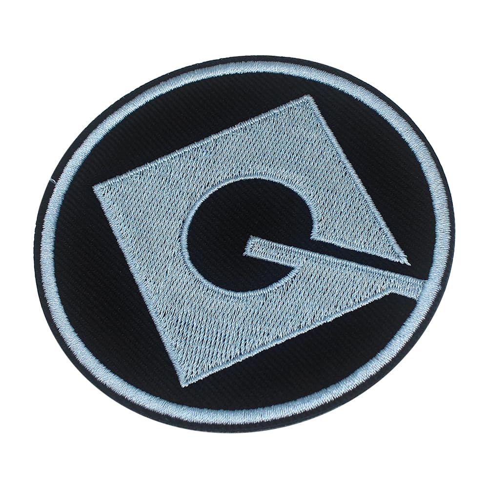 G Patch Embroidered Iron-on/Sew-on Badge Movie Souvenir Crest Logo DIY Halloween Costume Patches (G)